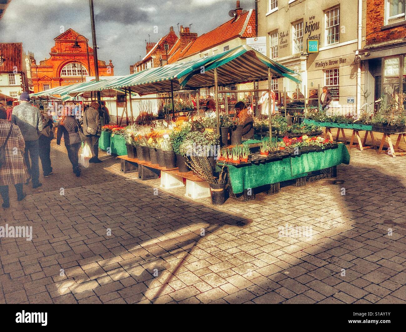 Saturday market beverley hi-res stock photography and images - Alamy