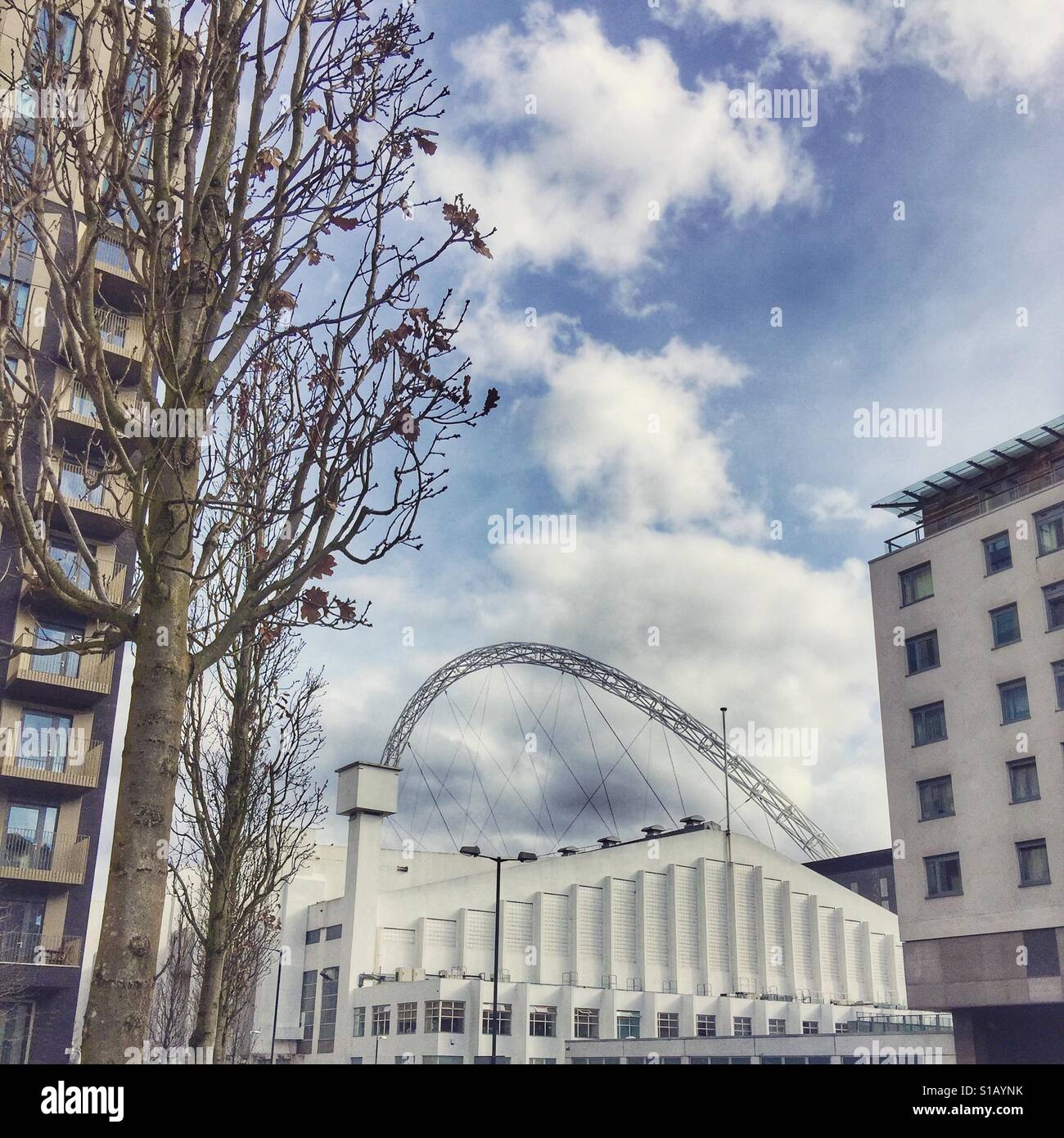 Wembley arch hi-res stock photography and images - Alamy