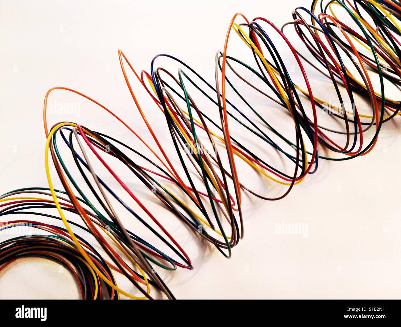 Wire color hi-res stock photography and images - Alamy