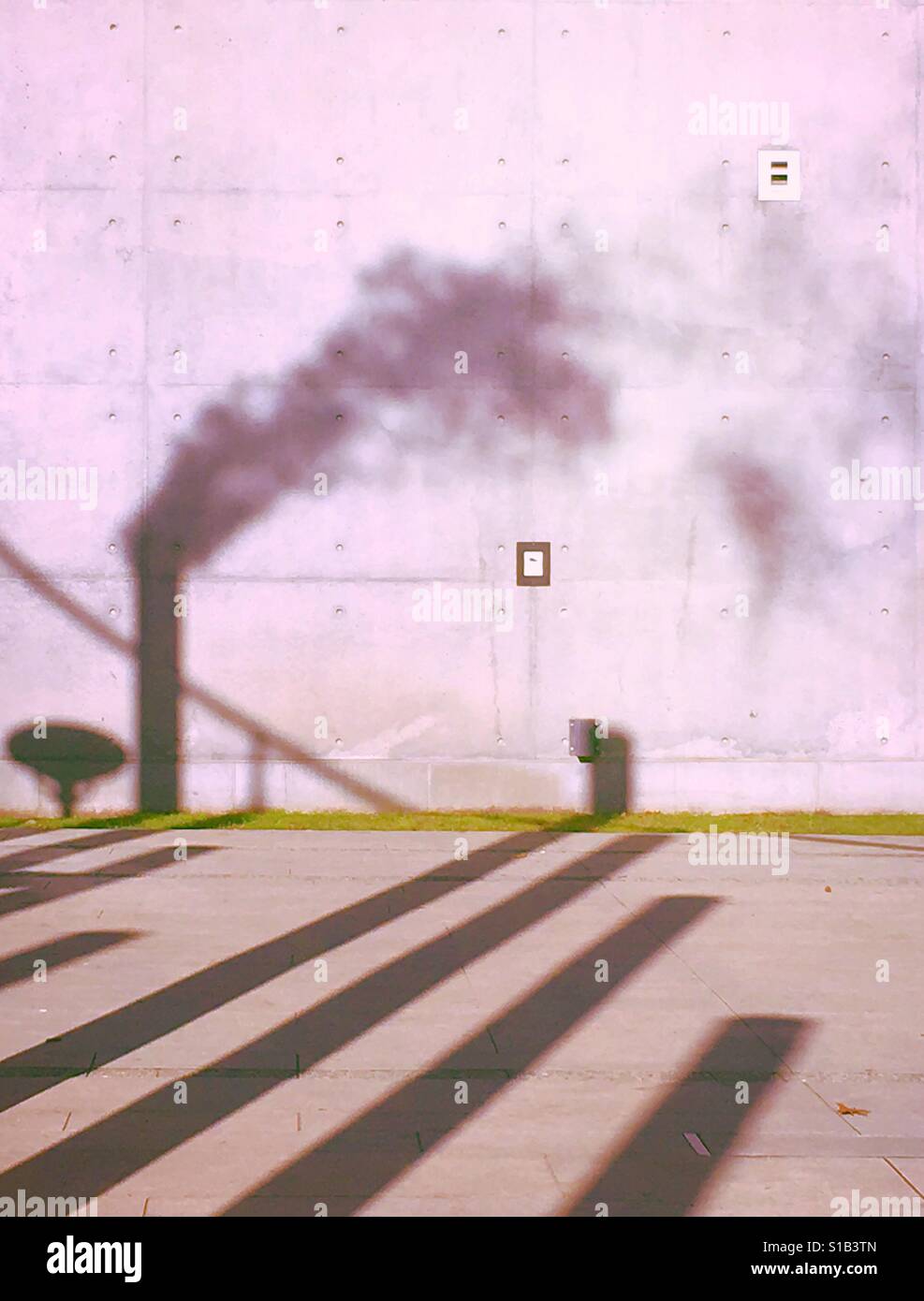 Chimney shadows hi-res stock photography and images - Alamy