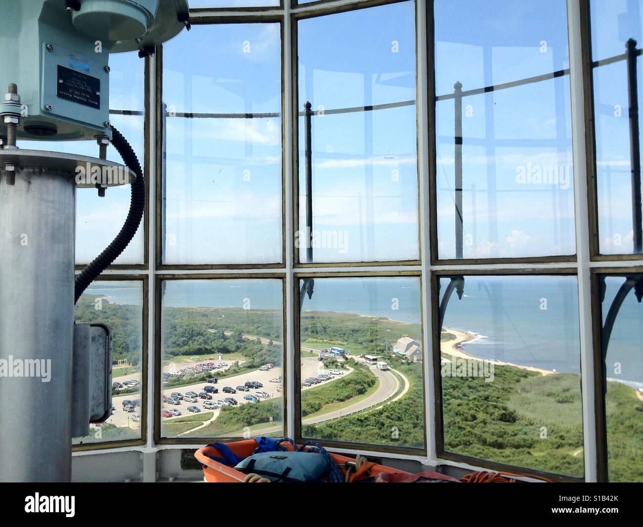 View from lighthouse Stock Photo - Alamy