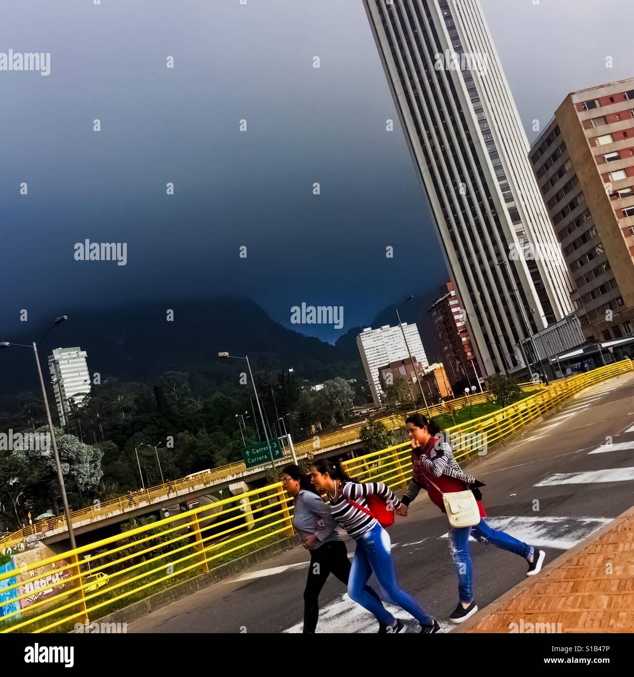 Bogota colombia street hi-res stock photography and images - Alamy