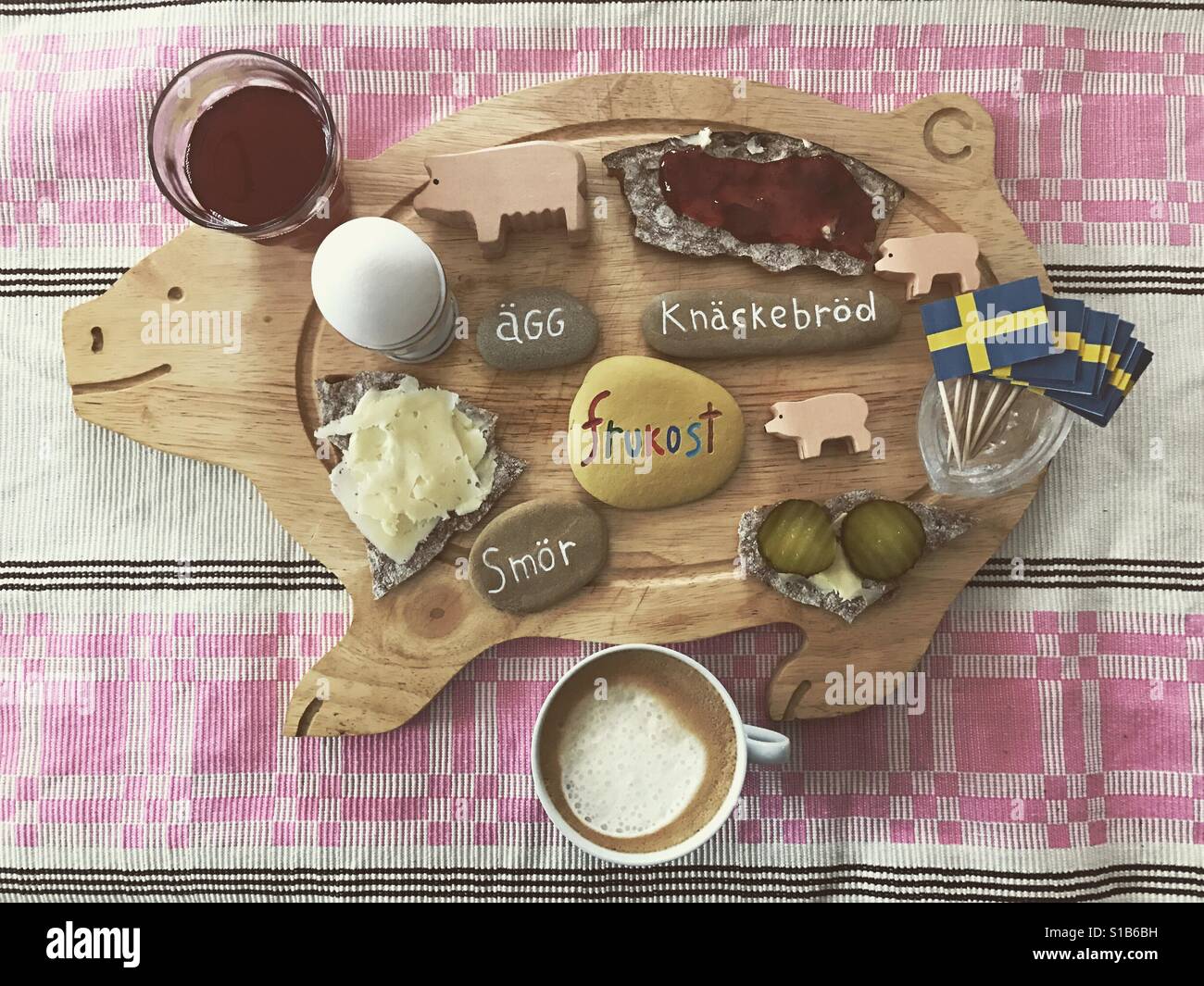 Typical Swedish Breakfast