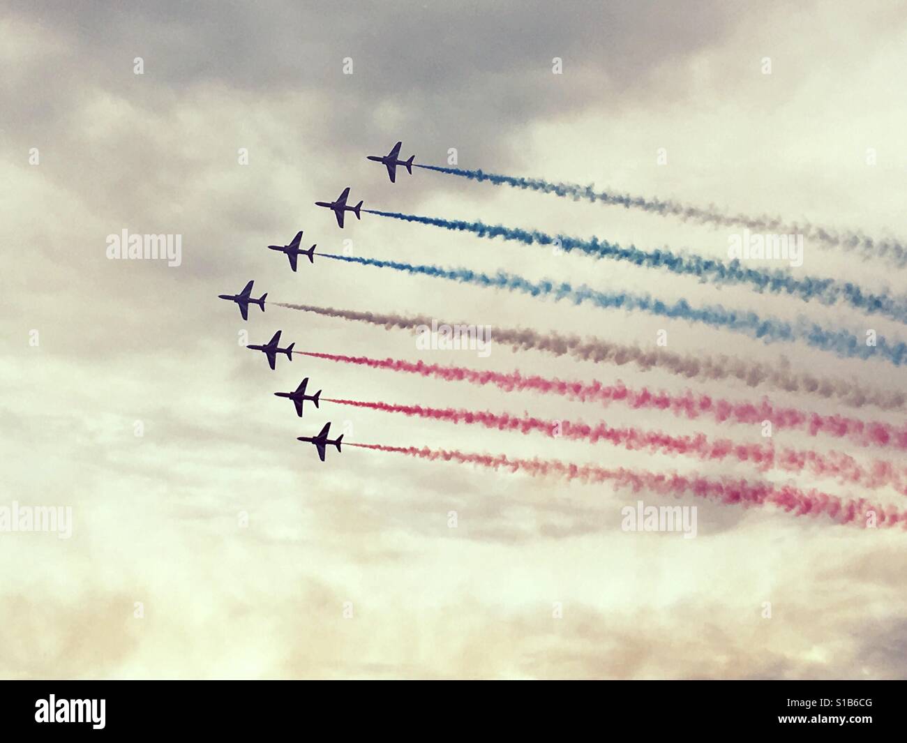 Red arrows planes hi-res stock photography and images - Alamy