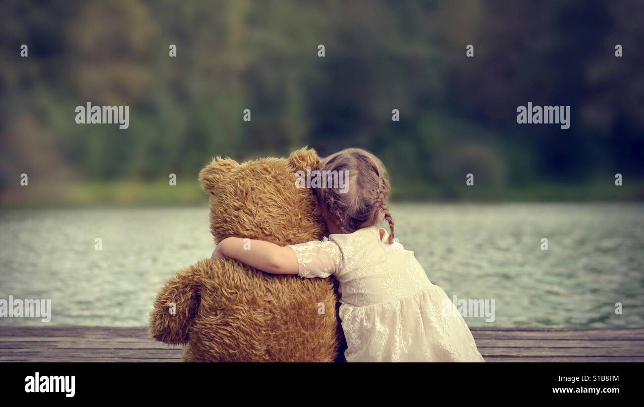 Two cute friends Stock Photo - Alamy