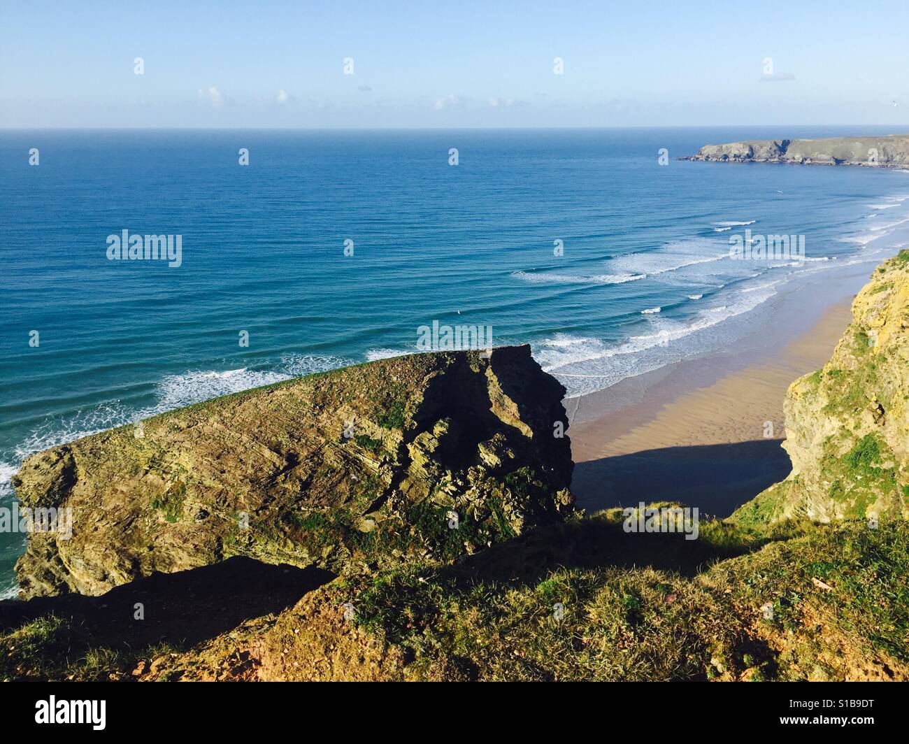 Where sea meets land! Stock Photo - Alamy