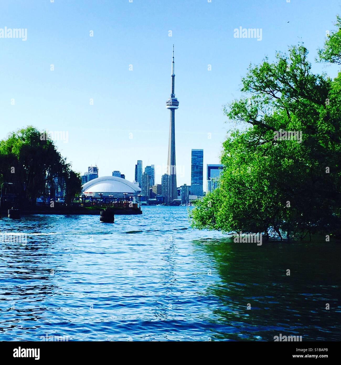 Skyline from centre island hi-res stock photography and images - Alamy