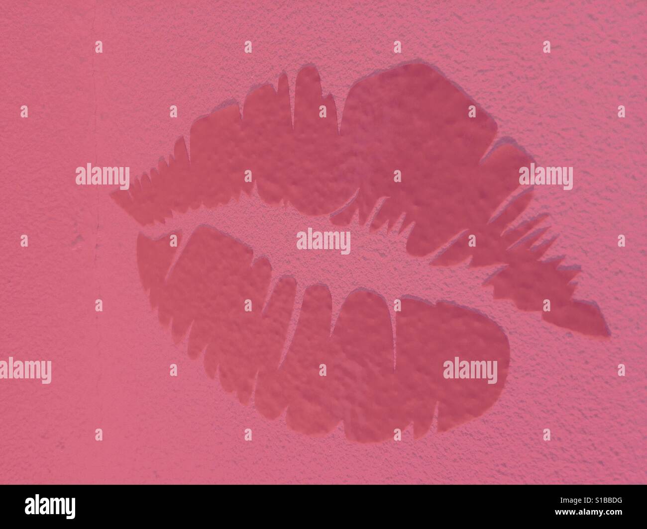 Lips kiss hi-res stock photography and images - Alamy