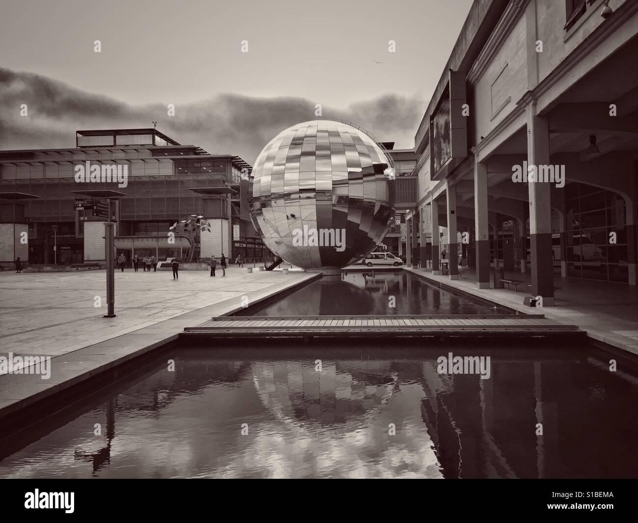 The planetarium at the At-Bristol science centre in Bristol, UK Stock ...