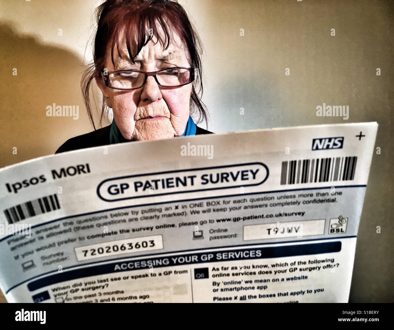 Reading survey hi-res stock photography and images - Alamy