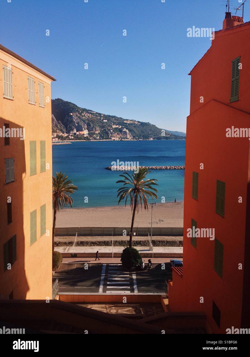 Menton centre ville hi-res stock photography and images - Alamy