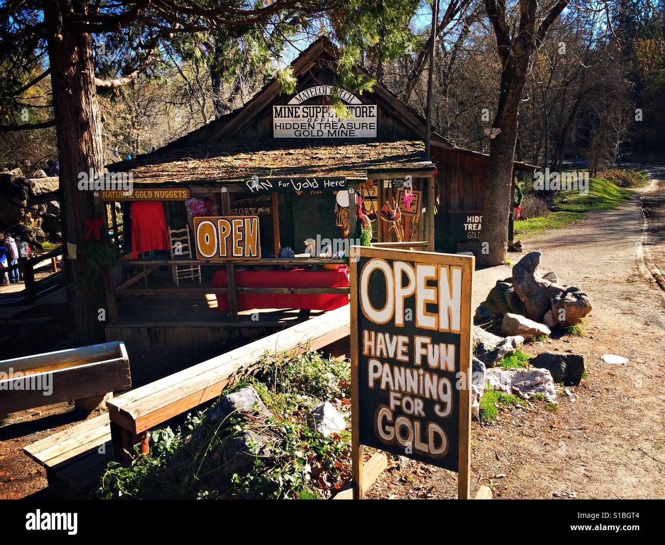 Mine Supply Store. Columbia State Historic Park, Columbia, Tuolumne ...