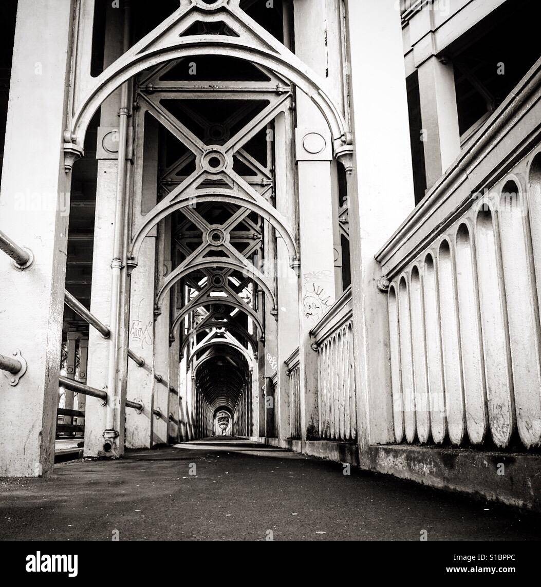 The High Level Bridge in Newcastle. England Stock Photo - Alamy