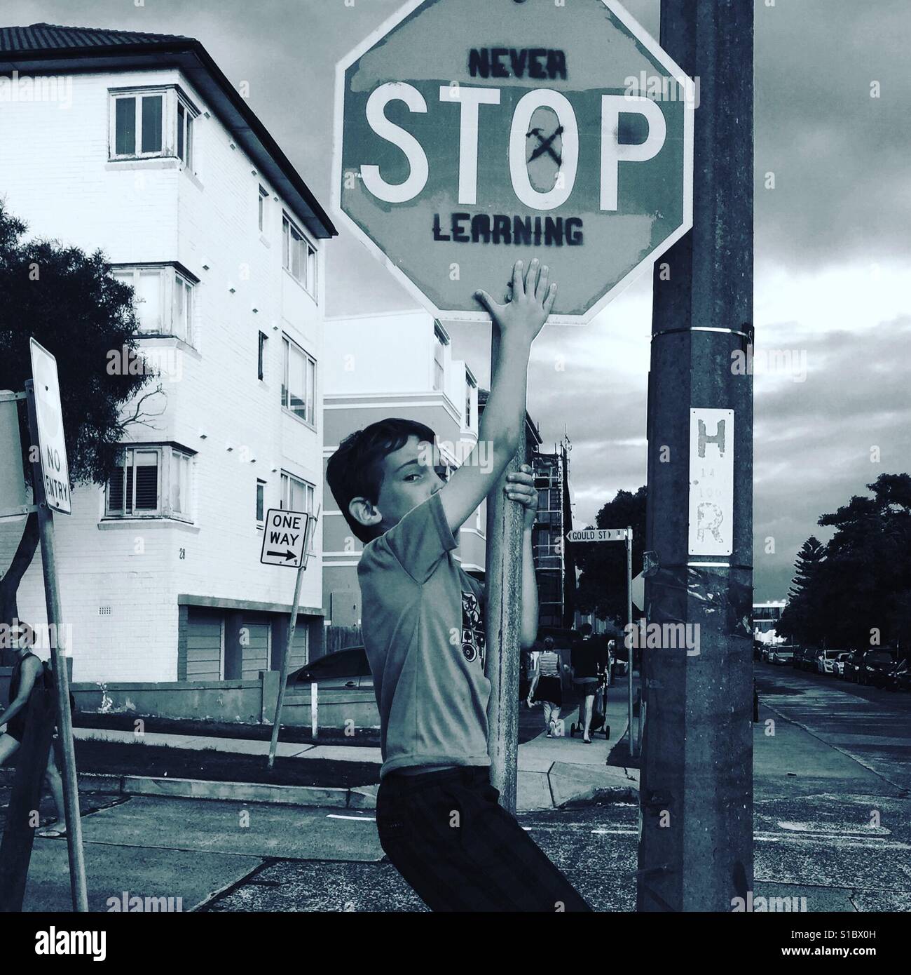 Never stop learning hi-res stock photography and images - Alamy