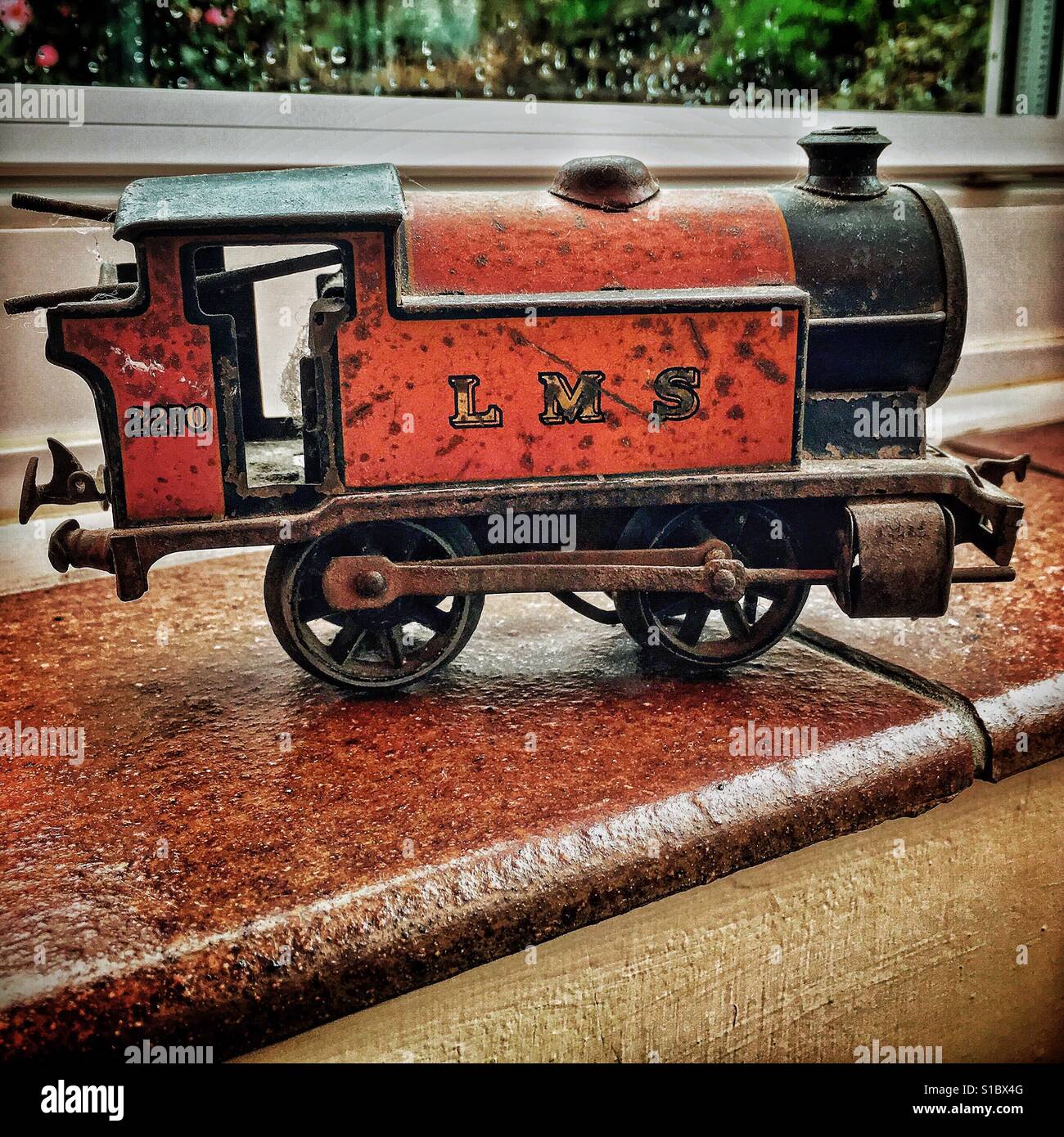 Toy train model hi-res stock photography and images - Alamy