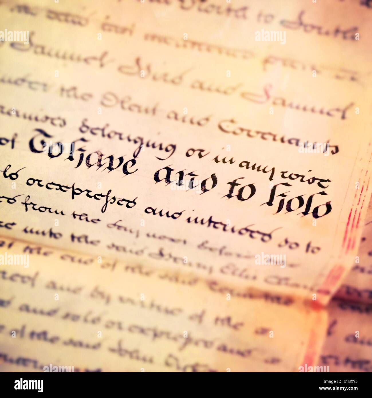 Land deed hi-res stock photography and images - Alamy