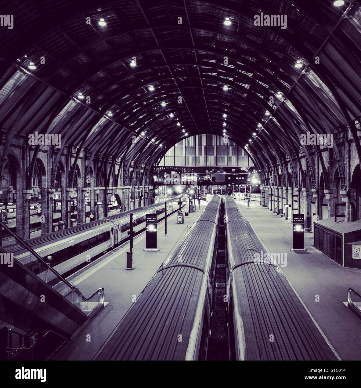 Kings Cross train station, London, UK Stock Photo - Alamy