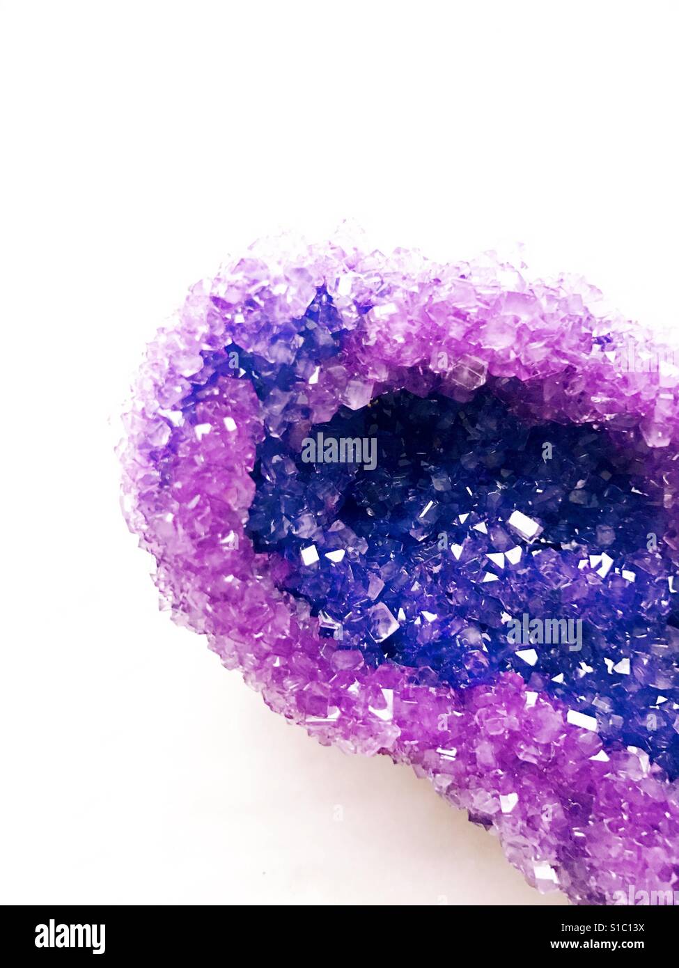 Pink geode hi-res stock photography and images - Alamy