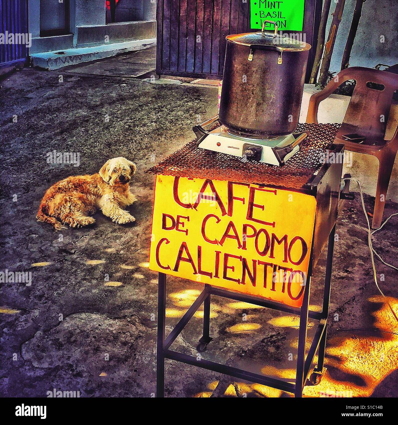 Curbside coffee hi-res stock photography and images - Alamy