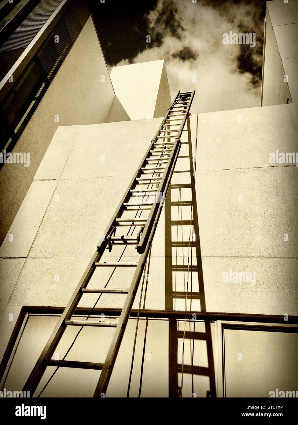 Tall ladder ladders hi-res stock photography and images - Alamy