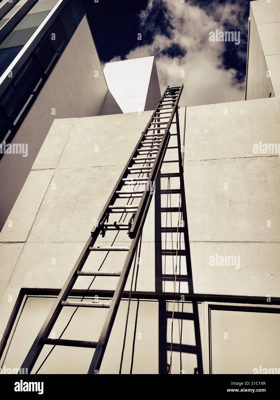 Tall ladder ladders hi-res stock photography and images - Alamy
