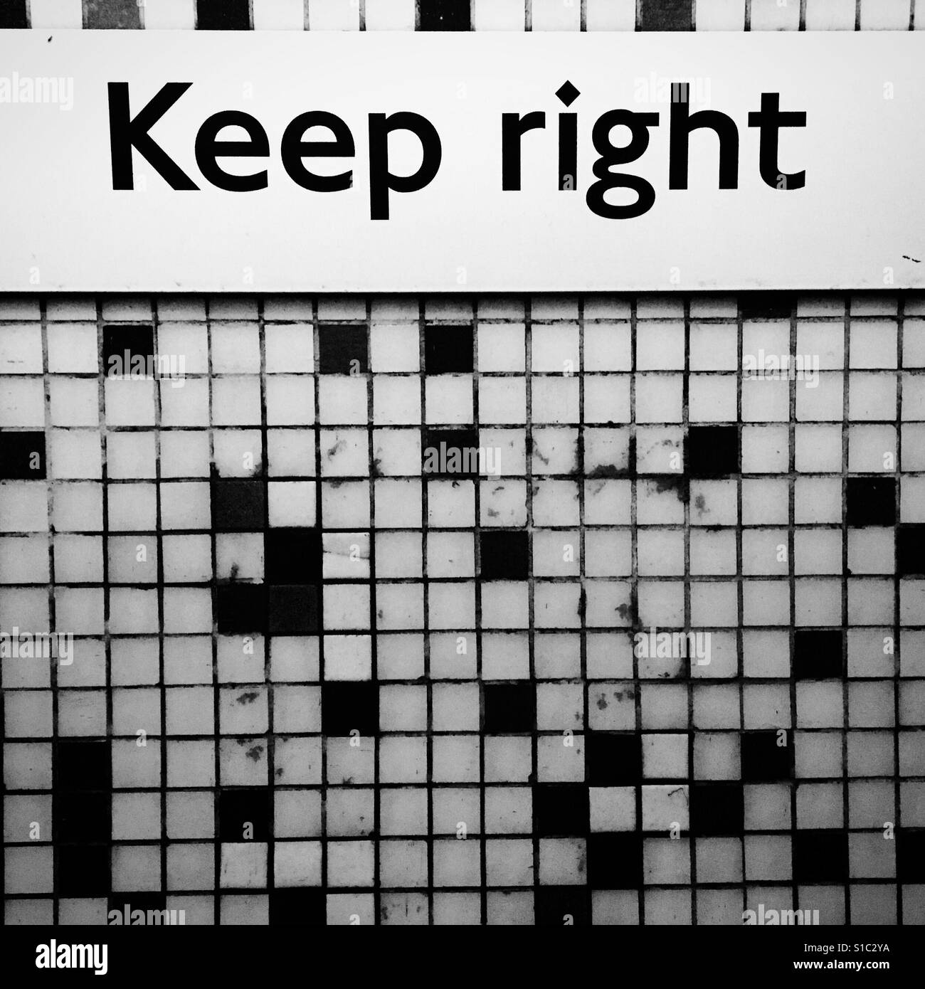 Keep Right Sign High Resolution Stock Photography and Images - Alamy