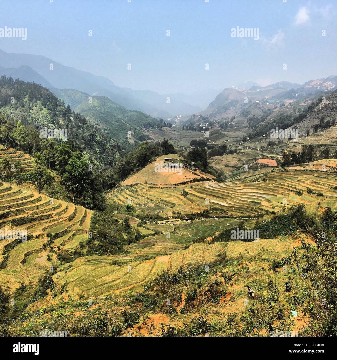 North Vietnam Landscape Stock Photo - Alamy