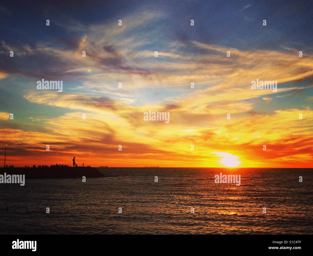 Cottesloe beach sunset hi-res stock photography and images - Alamy