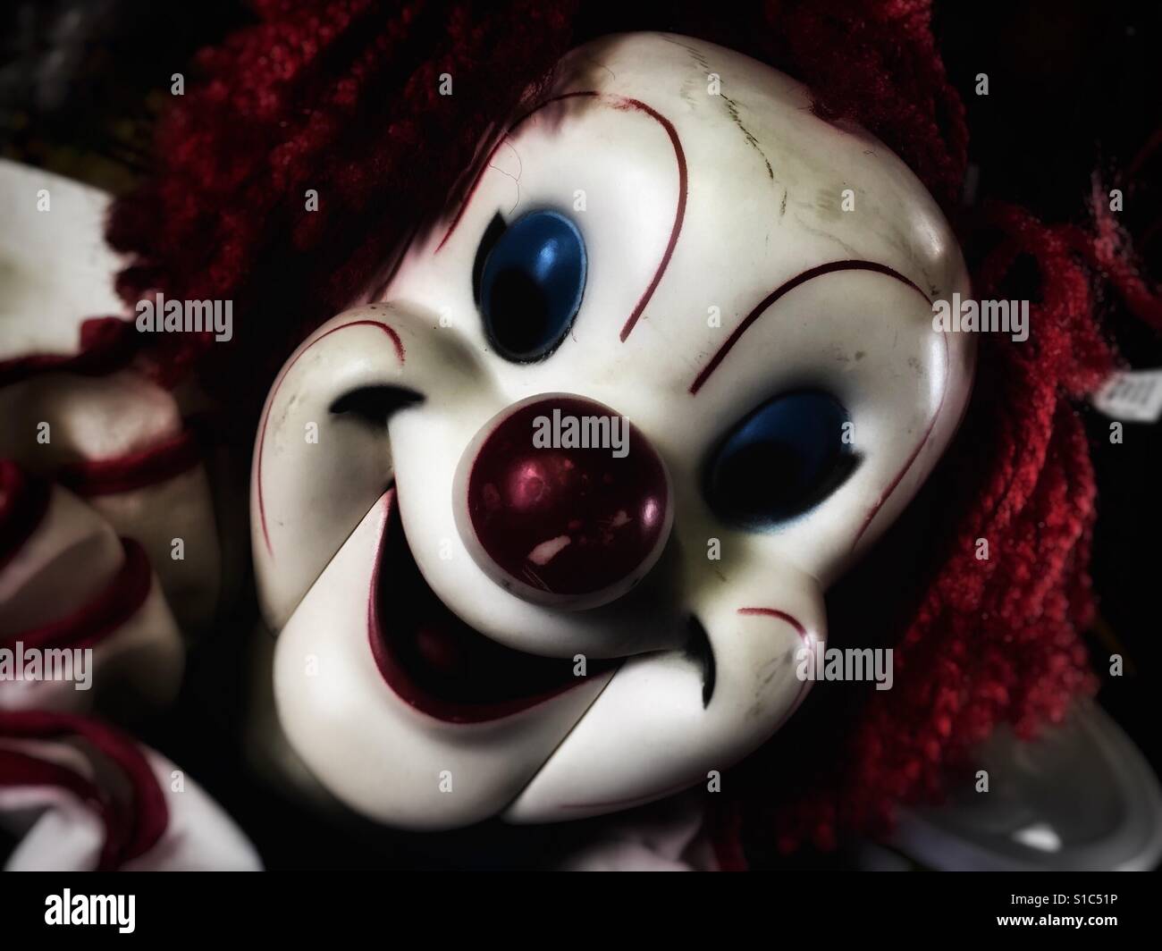 Creepy clown hi-res stock photography and images - Alamy