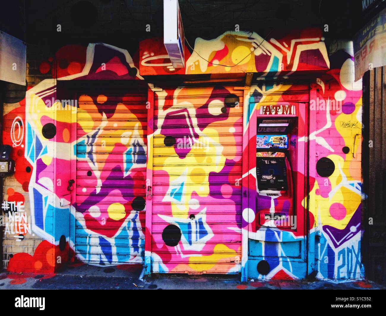 NYC Street Art Stock Photo - Alamy