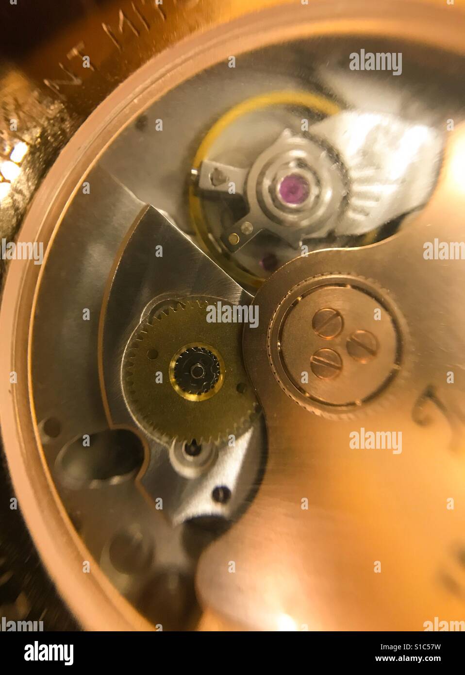 Mechanical watch hi-res stock photography and images - Alamy