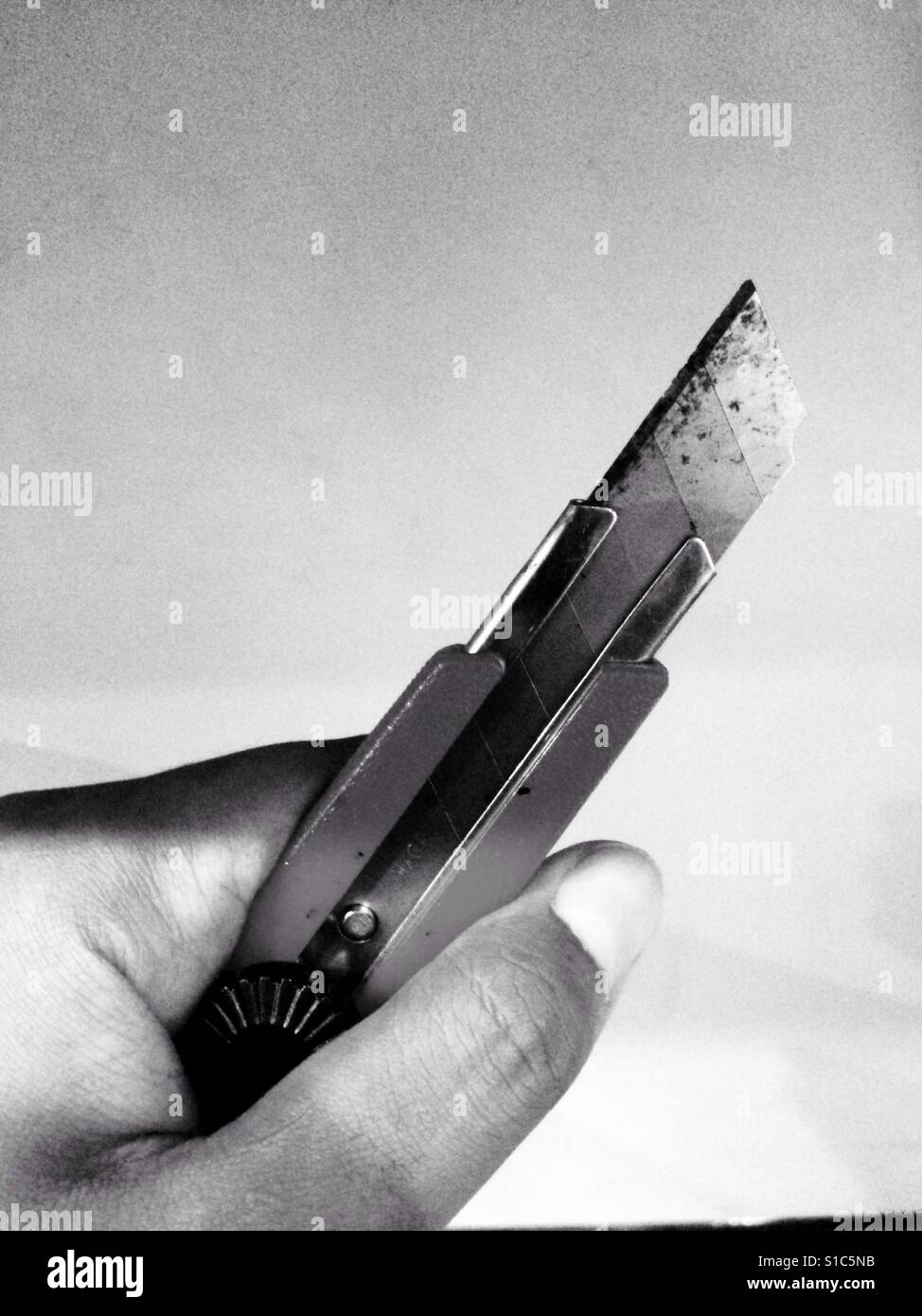 Hand black white hi-res stock photography and images - Alamy