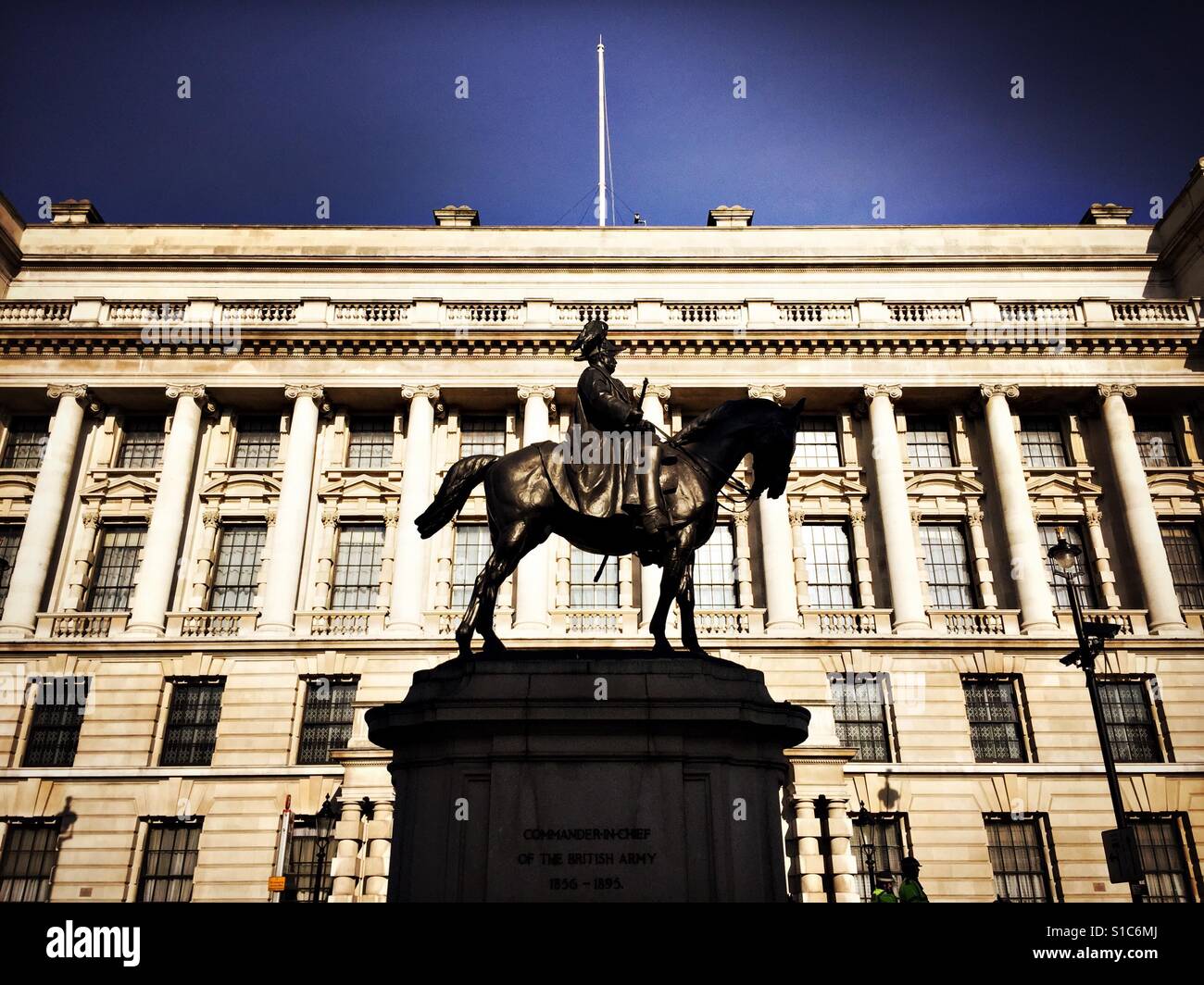 Duke of cambridge statue whitehall hi-res stock photography and images ...