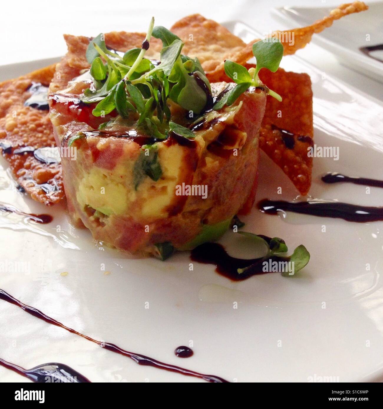 Tartar of tuna hi-res stock photography and images - Alamy