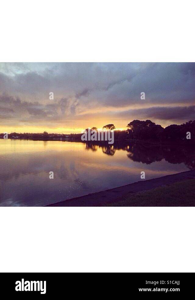 Panmure basin, Auckland, New Zealand Stock Photo - Alamy