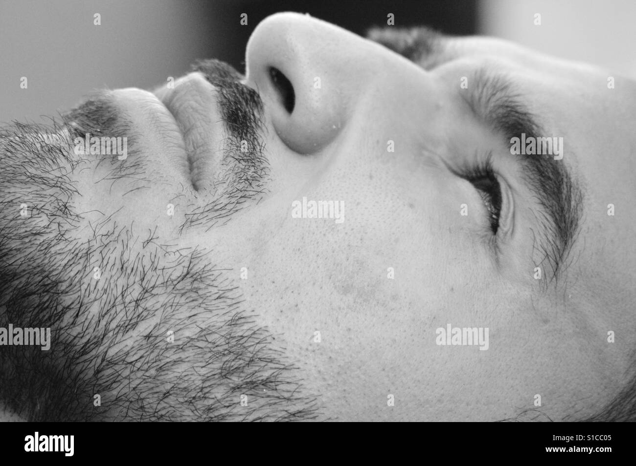 Squint eyes Black and White Stock Photos & Images - Alamy