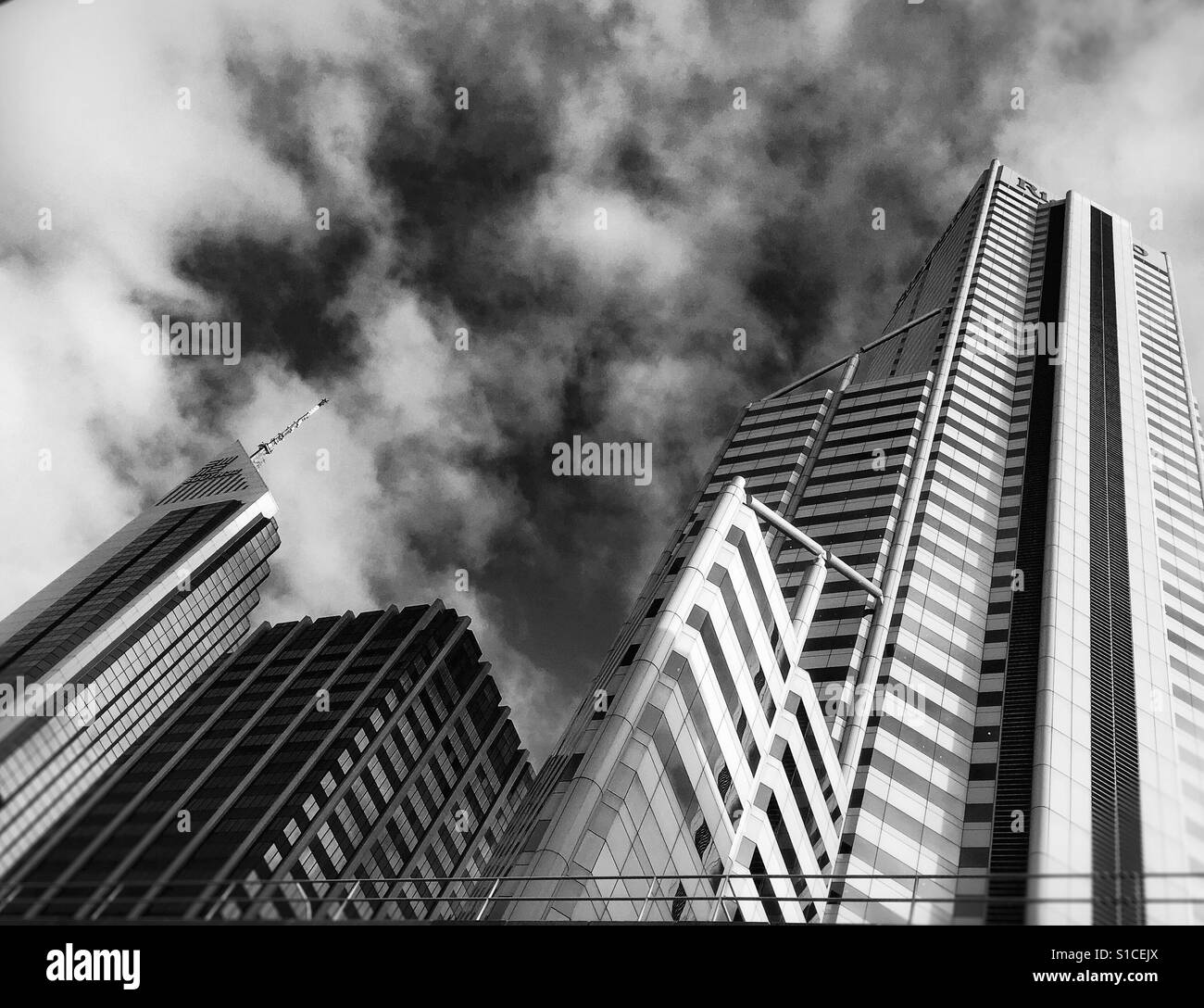 Perth skyscraper Black and White Stock Photos & Images - Alamy