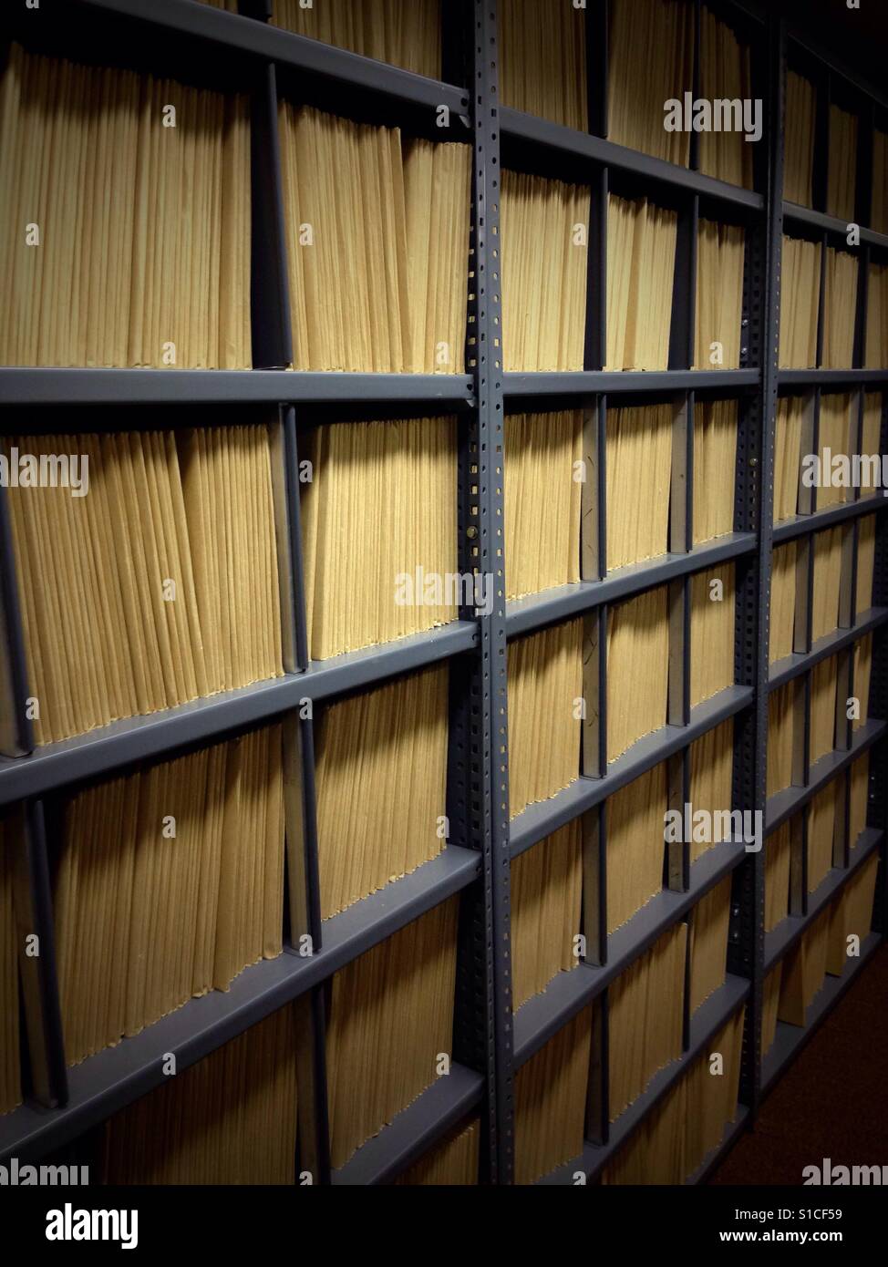 Secretary with files hi-res stock photography and images - Alamy