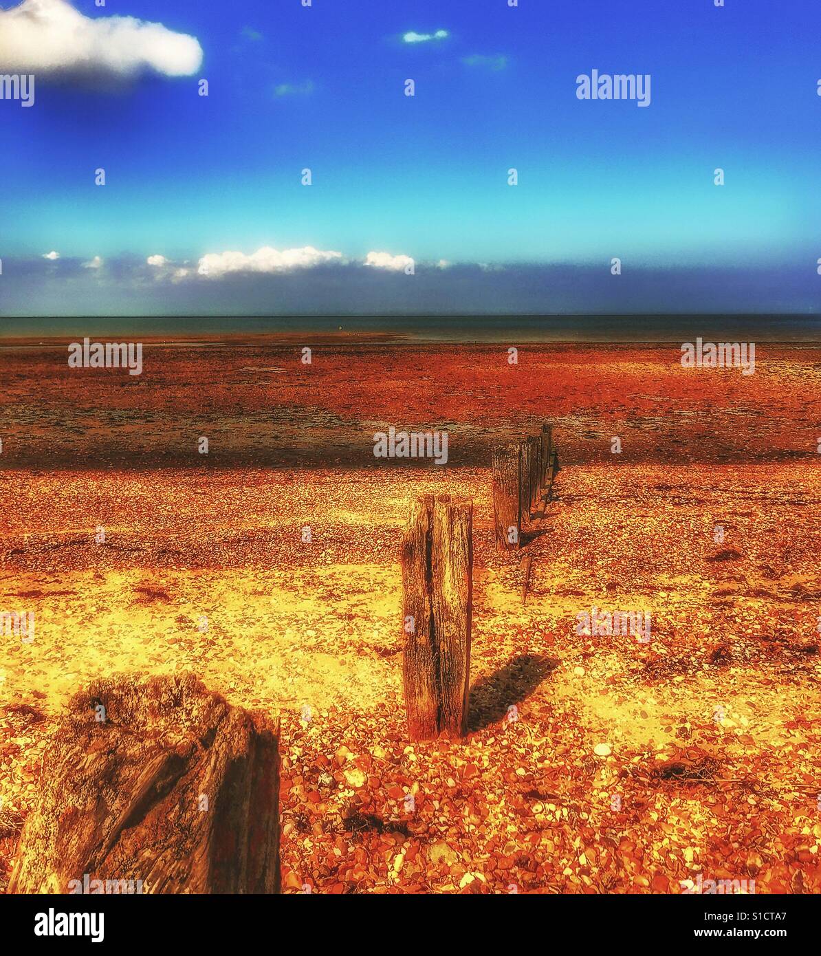 Seasalter beach in england hi-res stock photography and images - Alamy