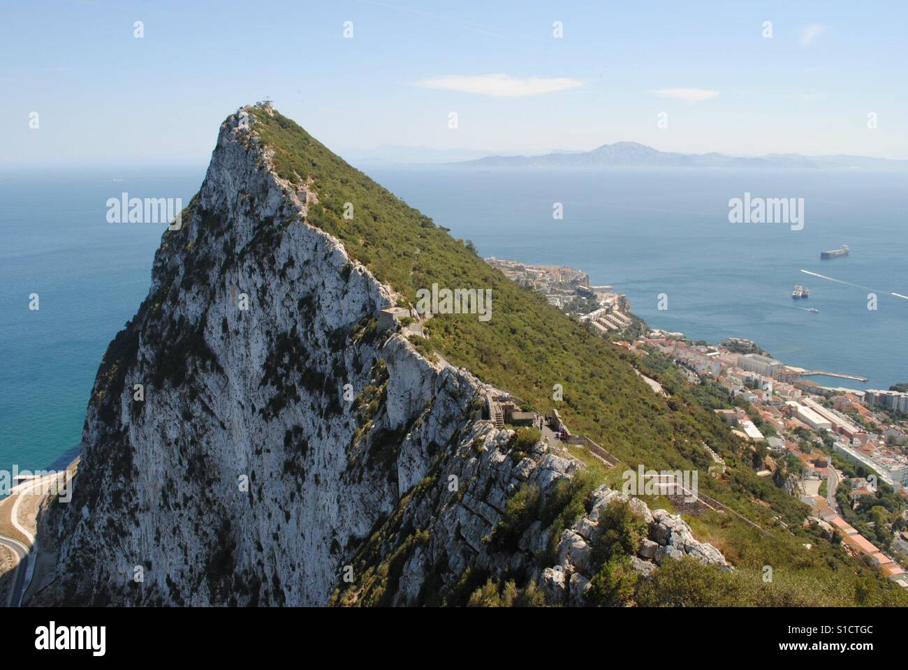 The rock of Gibraltar Stock Photo - Alamy