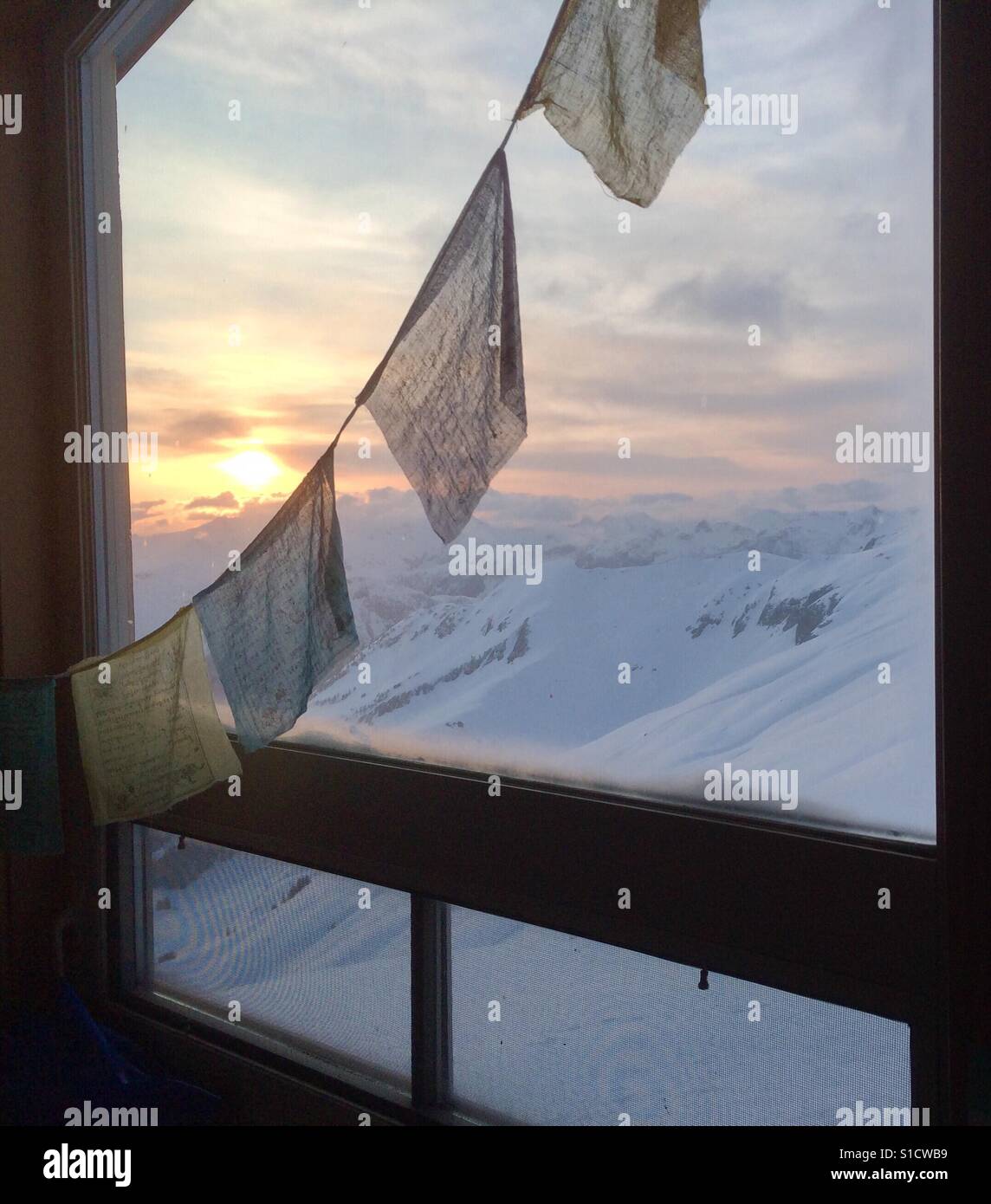 Sunset from the Jim Haberl Hut, Tantalus Range Stock Photo - Alamy