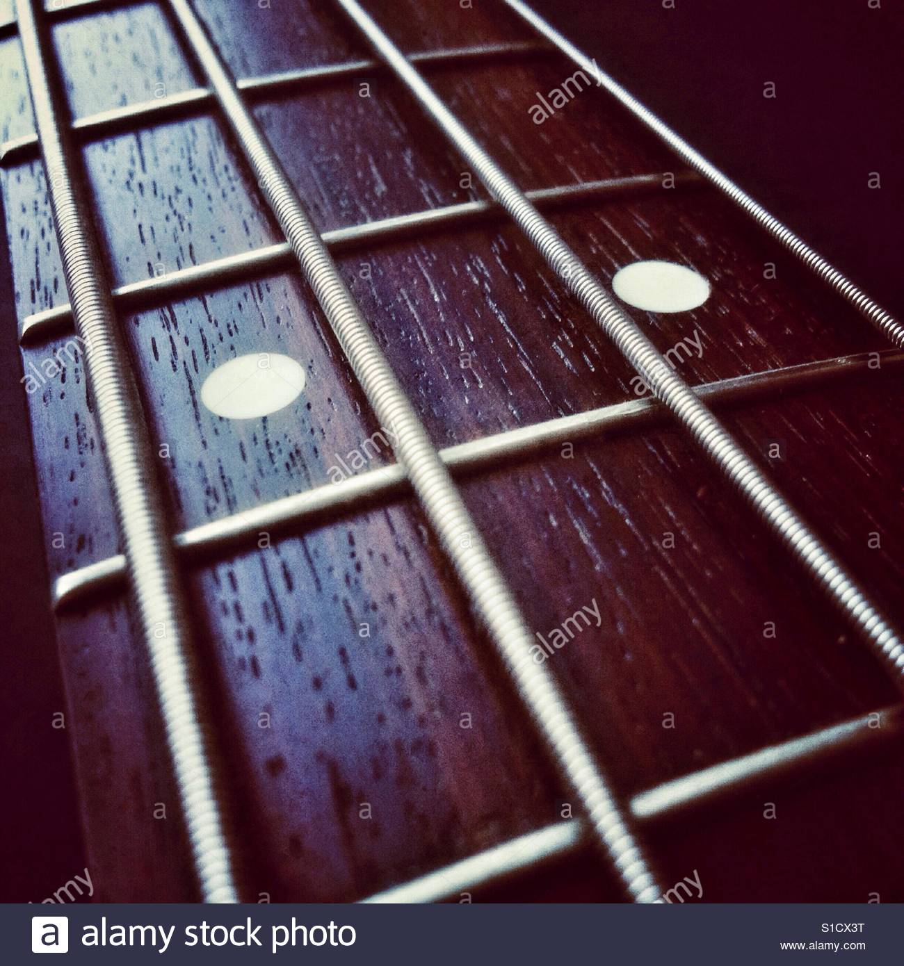 Bass Guitar Neck High Resolution Stock Photography and Images - Alamy