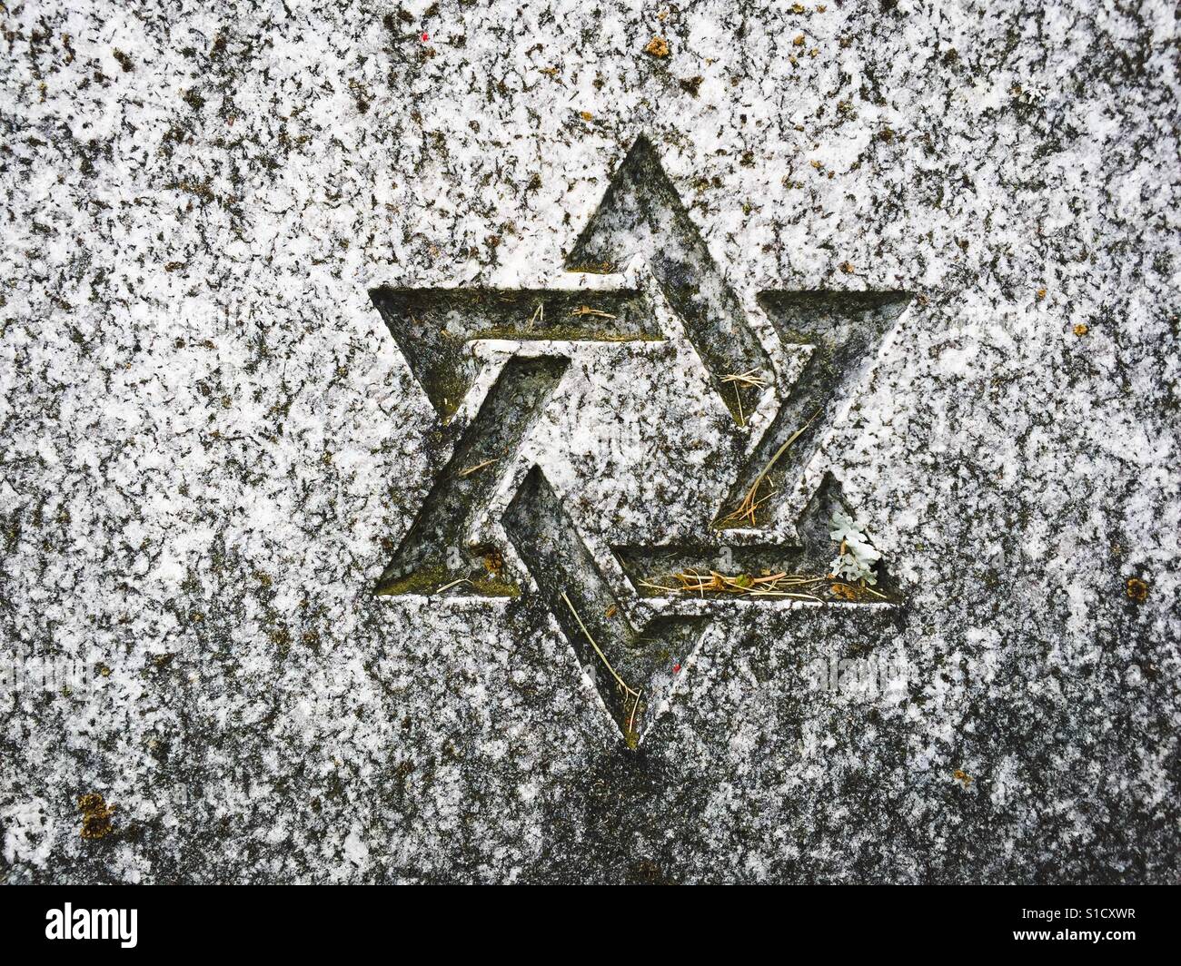 Star of david gravestone hi-res stock photography and images - Alamy