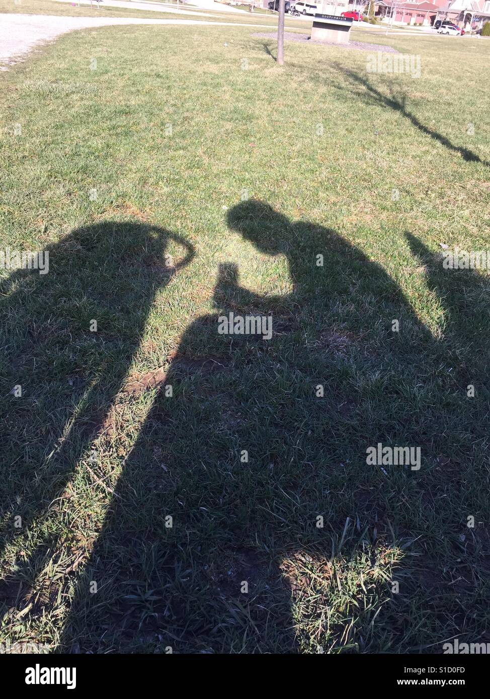 Shadow of man sitting hi-res stock photography and images - Alamy