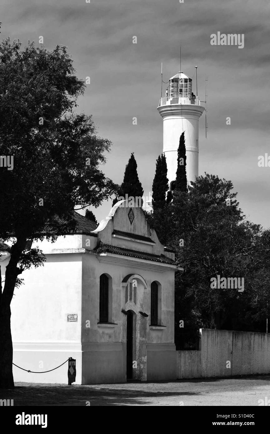 Colonia del Sacramento lighthouse Stock Photo - Alamy