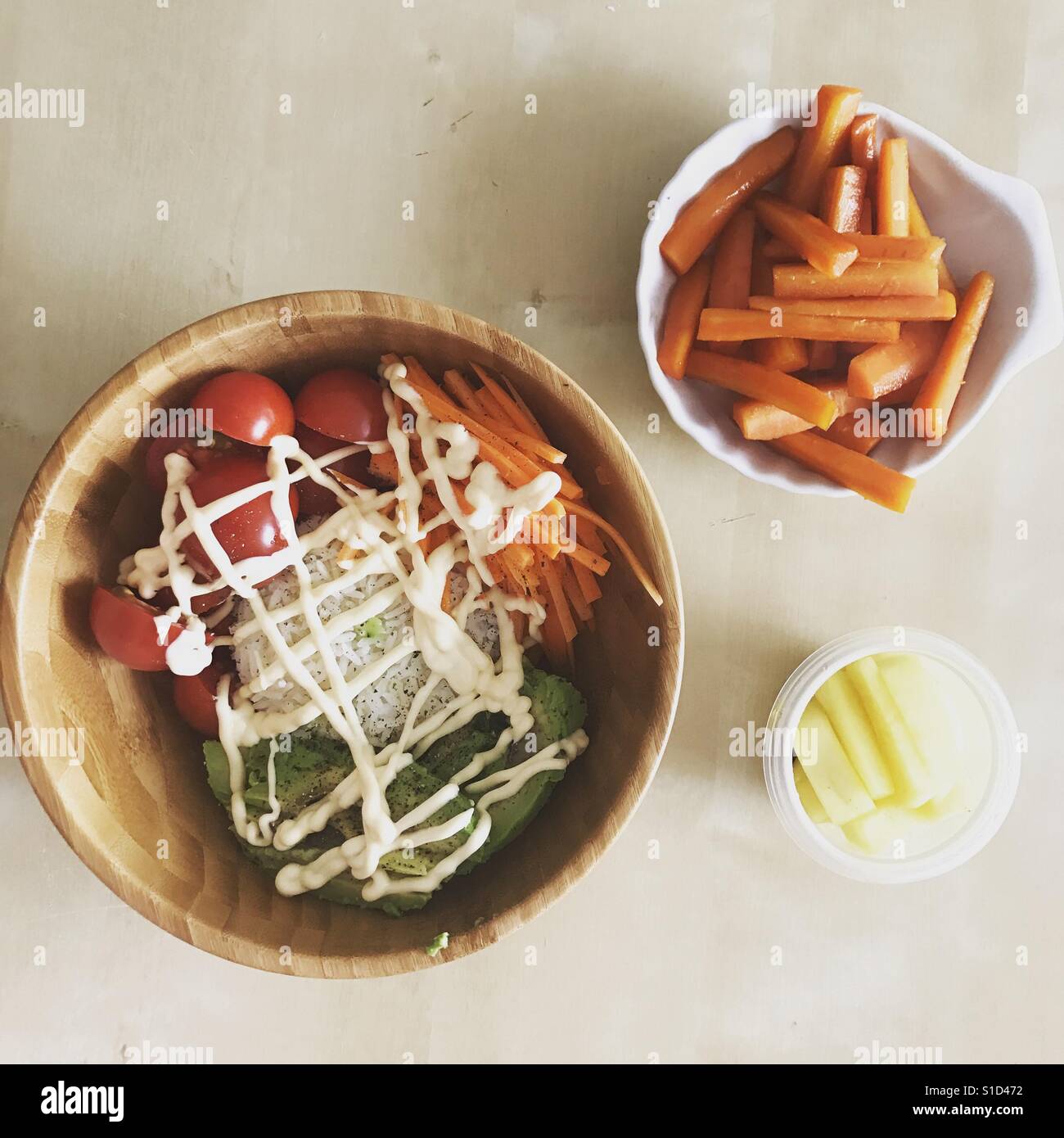 Simple healthy breakfast Stock Photo - Alamy