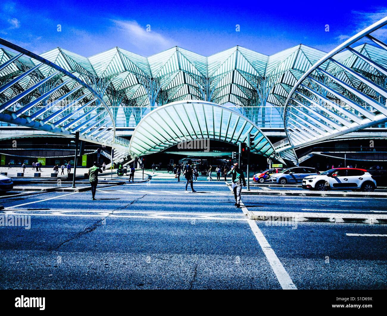 Lisbon oriente station hi-res stock photography and images - Alamy