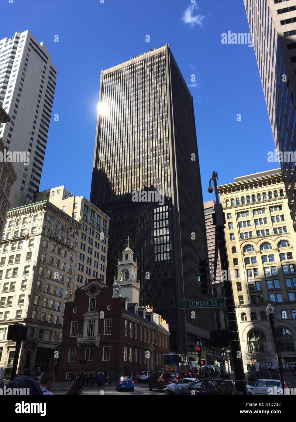 Boston sky line hi-res stock photography and images - Alamy