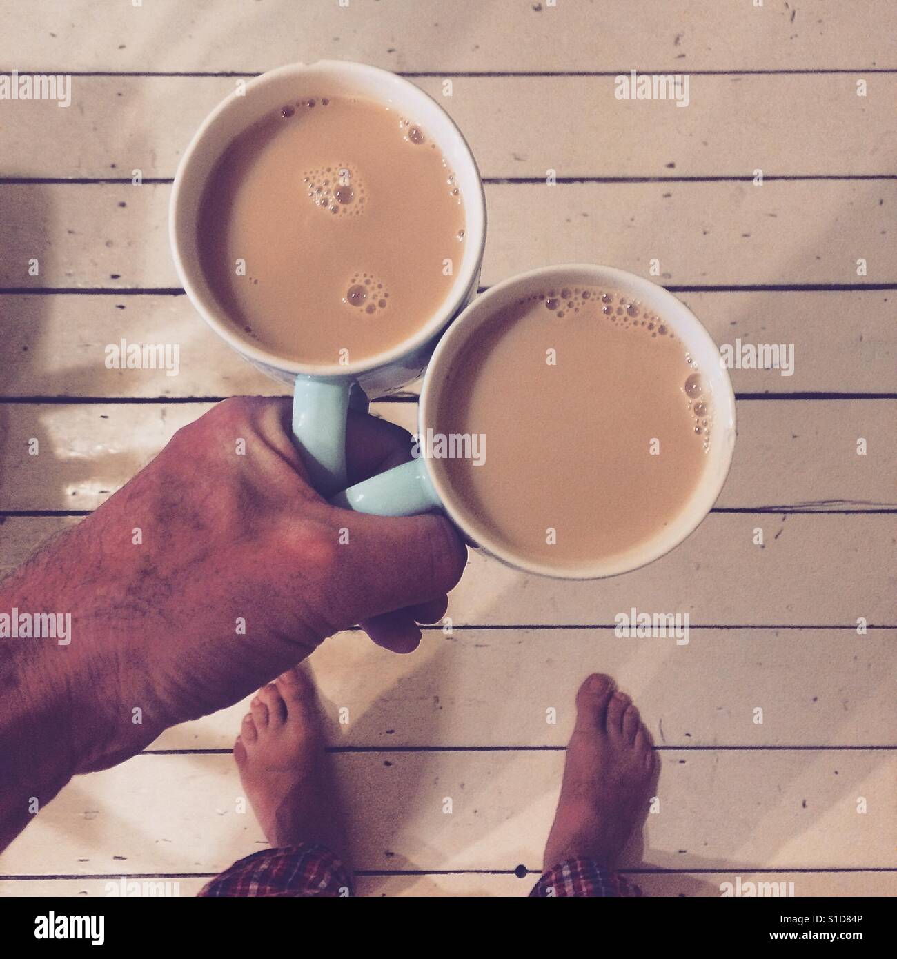 Morning tea hi-res stock photography and images - Alamy
