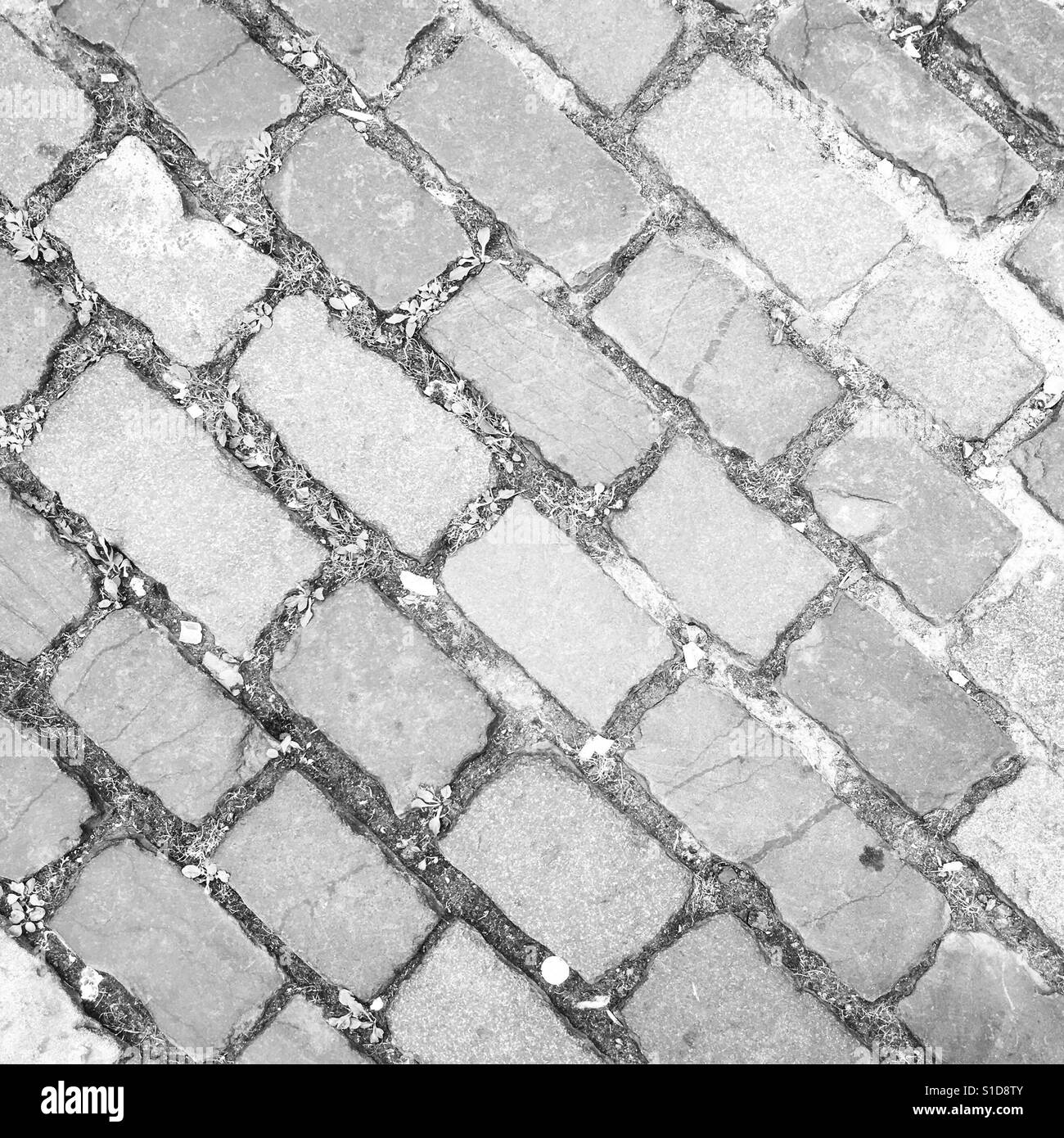 Cobbled paving pattern hi-res stock photography and images - Alamy